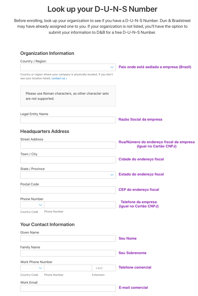 Como obter o número DUNS da empresa – Neomode